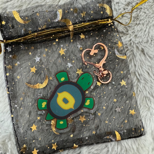 Laying Turtle Keychains // 2.5 Inches - Etsy