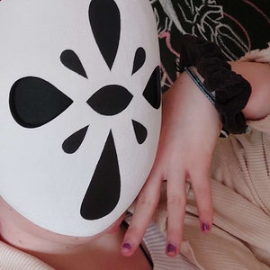 Custom Design Blank Face Plate Round Resin Mask Masks Made - Etsy