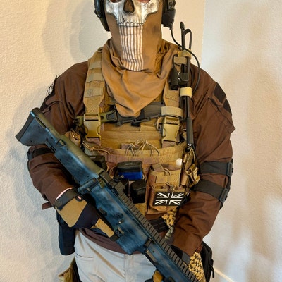 Ghost Golden Skull Cosplay PRE-ORDER for MAY 2024, Inspired by the ...