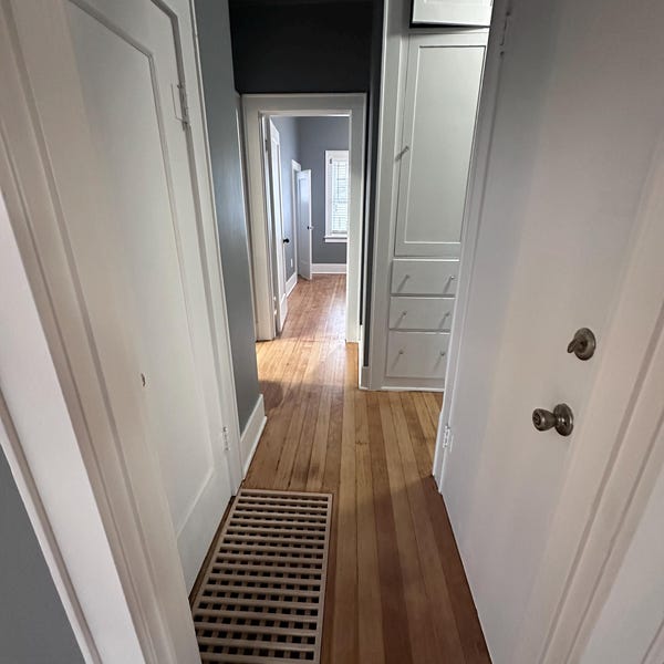 Custom Made to Your Size Large TRIMMED WOOD Floor Grate Wall Register ...