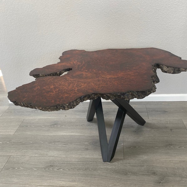Unique Coffee Table Base for ROUND Table Top, Industrial Table Legs ...