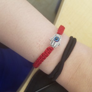 Hamsa Hand Red String Bracelet, for Happiness, Luck, Health, and Good ...