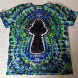 Mandala Geode Tie Dye Custom Made-to-order Tee Shirt - Etsy