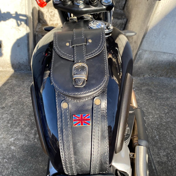 Triumph Tank Bag Strap real Leather for T100/t120/street Twin/sc ...