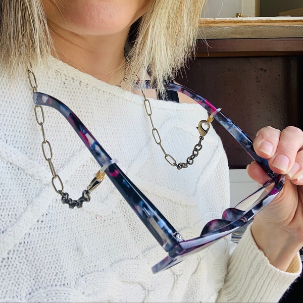 50 Rubber Eyeglasses Chain Holder - Etsy