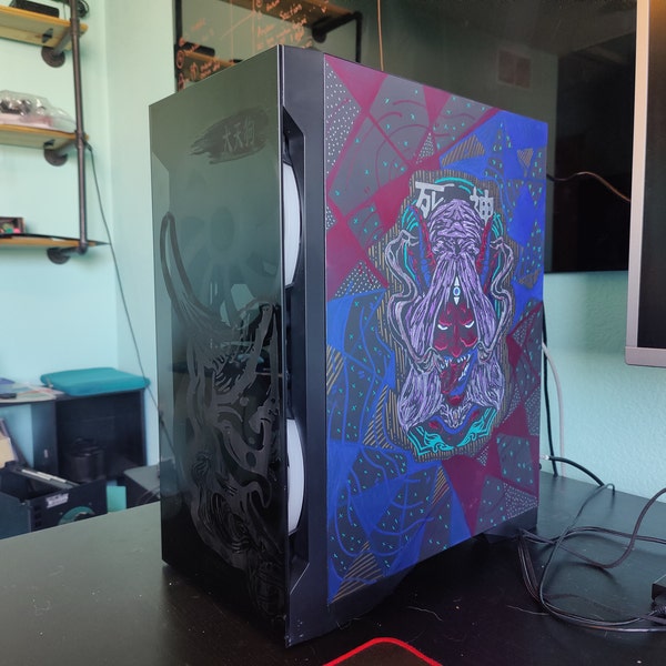 Custom PC Case - Desktop Gaming Computer Case - Solo Leveling Anime ...