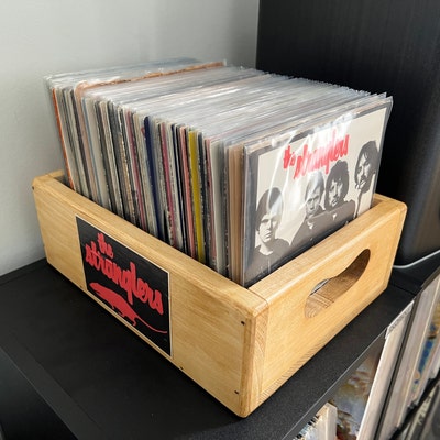 Vinyl Record Storage Box STAX Record Label. 120 Sleeves - Etsy