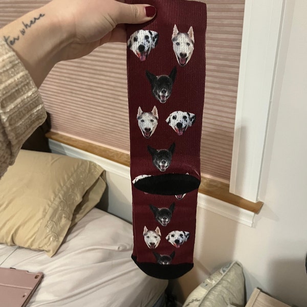Customized Dog Socks - Put Your Cute Dog on Custom Socks, Dog Lovers ...