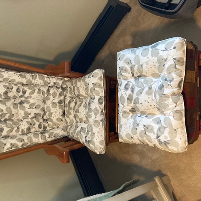 Wingback Rocker/ 4 Post Rocker/glider Cushions/rocker Cushions/ Rocking ...