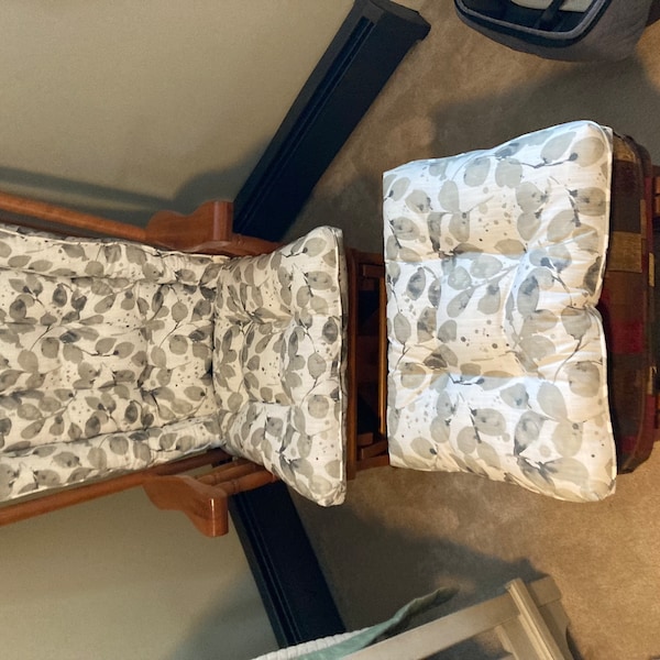 Wingback Rocker/ 4 Post Rocker/glider Cushions/rocker Cushions/ Rocking ...