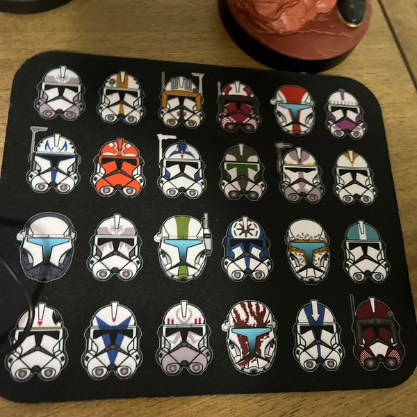 Clone Troopers Mouse Pad: Star Wars Office Decor - Etsy