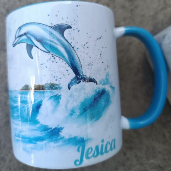 Ocean Puffin Ceramic Mug, Atlantic Puffing Mug, 11oz Stained Glass ...