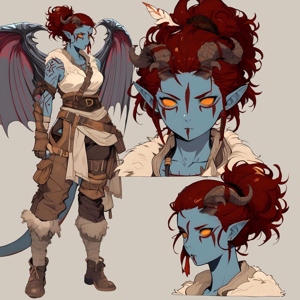 Dnd Character Portrait Torso Custom Commissions Open Dnd Characters for ...