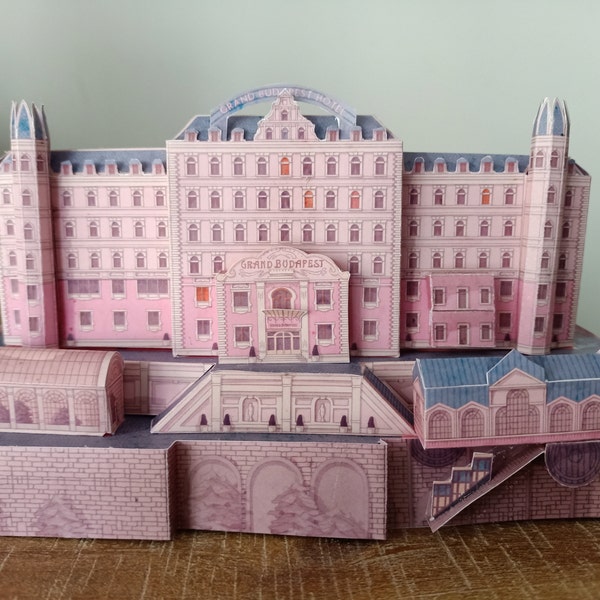 The Grand Budapest Hotel - Papercraft Paper Model - Mendl's Pastry Box ...
