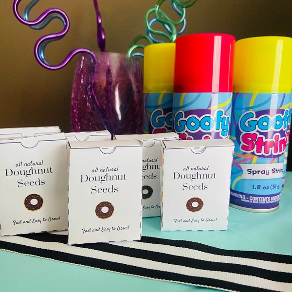 April Fools - Prank - Kids Activity - Doughnut Seeds - Joke Gift Idea ...