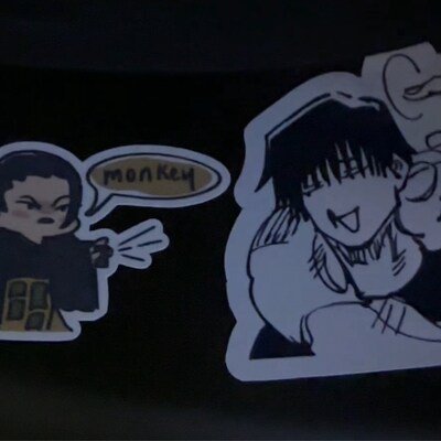 Inumaki Toge drink Water Meme Sticker Jujutsu Kaisen - Etsy