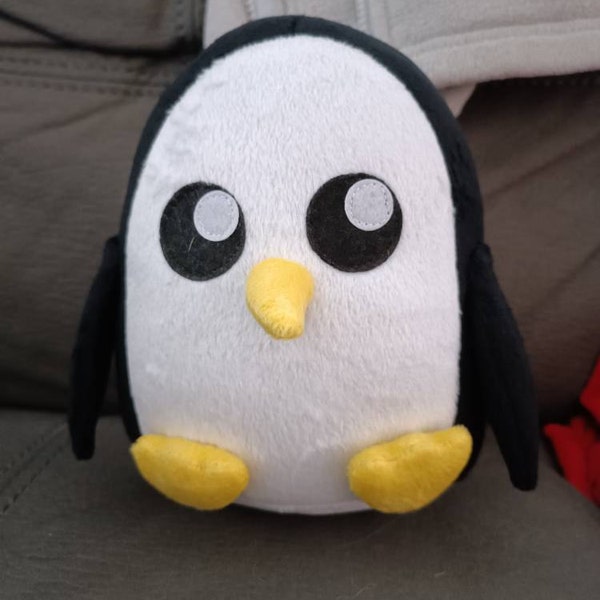 Penguin, Plush Penguin, Plushie Penguin, Handmade Toy, Penguin Lover ...