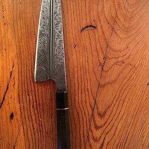 Customized Japanese Knife Handle/ Wa D Oval Handle/buffalo - Etsy