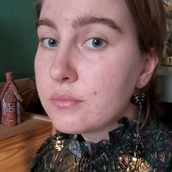 Victorian Steampunk Brass Brooch Cog Pin - Time for Tea - Alice in ...