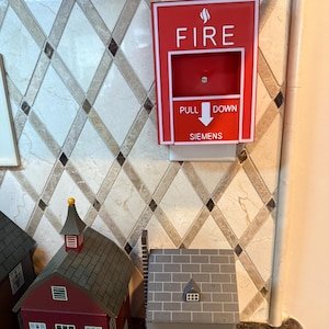 Fire Alarm Light Switch Cover: 3D Printed Toggle Plate, Functional Room ...