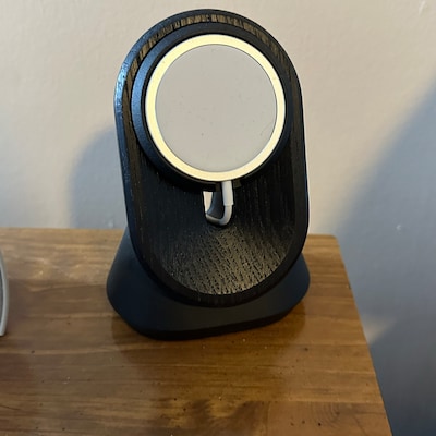 Wooden Magsafe iPhone Wall Mount for iPhone 14, iPhone 13, iPhone 12 ...