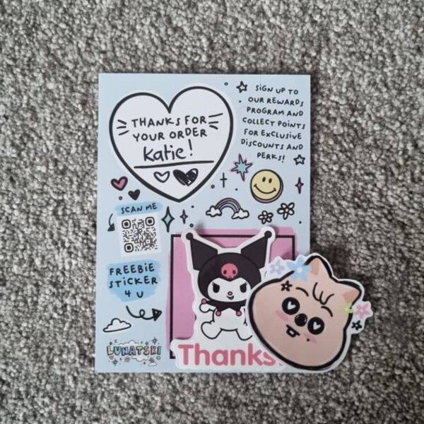 Stray Kids Lee Know Jureumi Sticker - Etsy