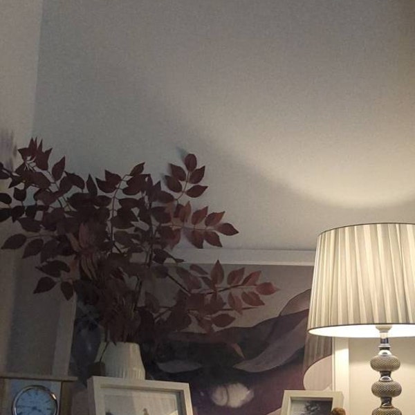Faux Purple Branches, Autumn Foliage, Burgandy Branches, Dark Red ...