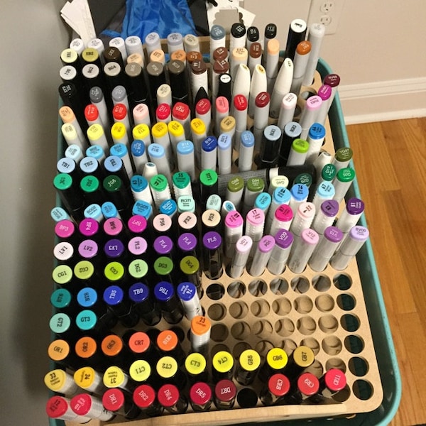 Generic Marker Grid for Cart (or by Itself) - Holds 234 Markers - Etsy