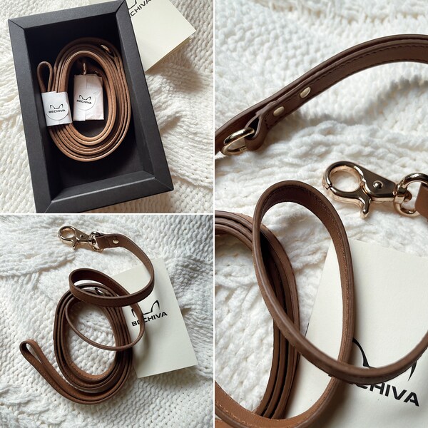 Leather Harness for Small Dogs. Chihuahua, Yorkshire Terrier, Maltese ...