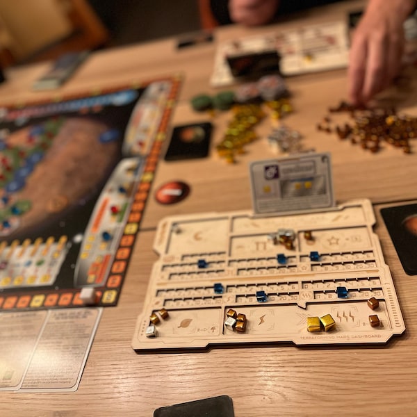 Terraforming Mars Player Tray Dashboard Deluxe Edition - Etsy
