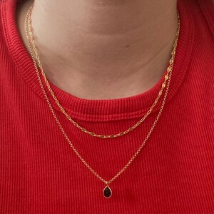 Layered Multi Chain Necklace Set, Boho Layered Necklace, Dainty Layered ...