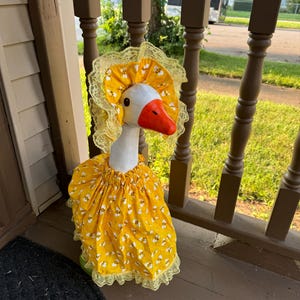 Lacy Yellow Bees With Lace. Goose Clothes - Etsy