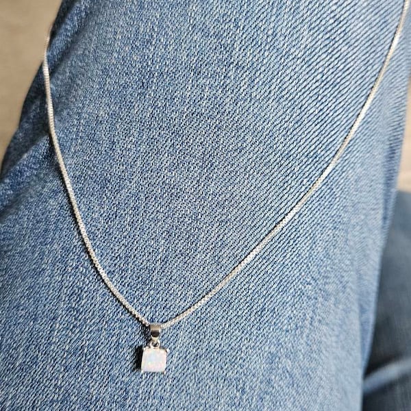 925 Sterling Silver Square Box Chain, Round Box Chain, Sterling Silver ...