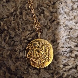Thoth Egyptian God Coin Medallion DOUBLE SIDED Mythology Coin, Ancient ...