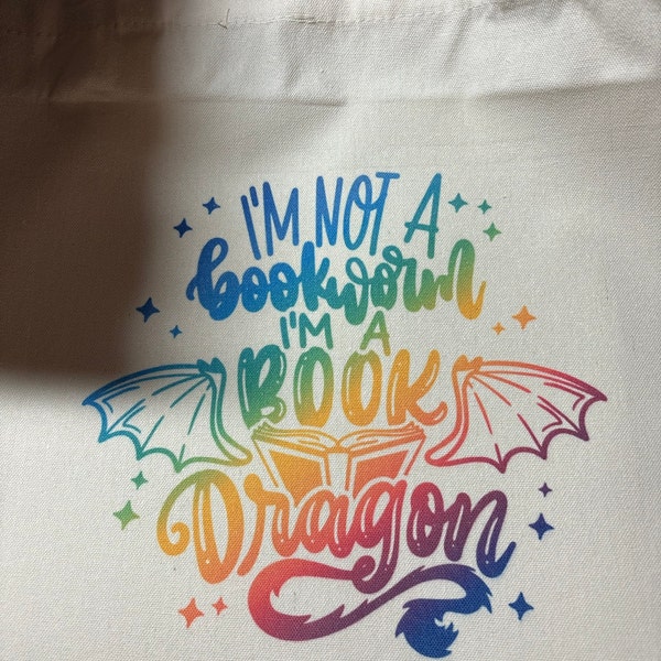 I'm Not a Bookworm I'm a Book Dragon SVG Book Quote Dragons Books Read ...