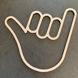 Shaka Hand Sign Surfer Theme Room Beach Kid Room Decor - Etsy