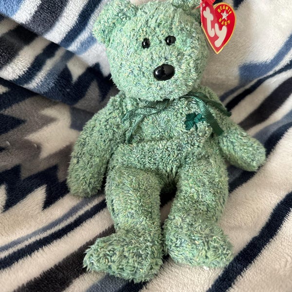 Ty Beanie Babies. Choice of Tye Dye Bear Group 2, Peace, Mellow, Groovy ...