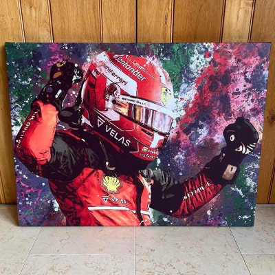 Lewis Hamilton Mercedes Car 2023 F1 Limited Edition Canvas / Print ...