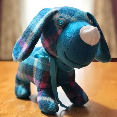 Stuffed Animal Standing Puppy Dog PDF Sewing Patterns & - Etsy