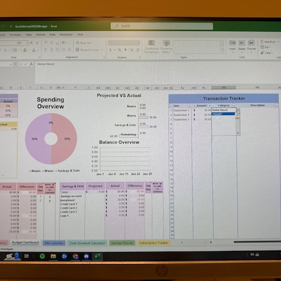 Debt Dashboard Spreadsheet Google Sheets Excel Template Debt Avalanche ...