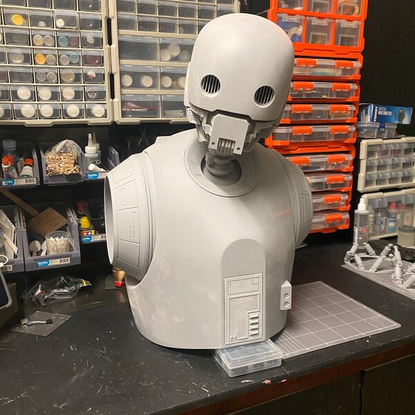 Spacebobs Security Droid Inspired Head/stand Printable Fan Art Files ...