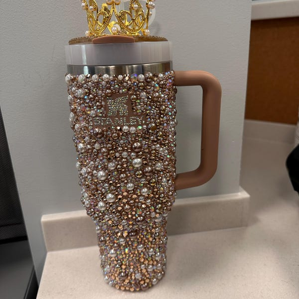 Bling 30oz Tumbler | Bling Stanley Tumbler 64oz | Customized Bling ... Bling 30oz Tumbler | Bling Stanley Tumbler 64oz | Customized Bling ...