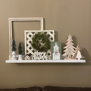 Ultra Narrow Floating Ledge Shelf, Picture Ledge, You Choose Length. 12 ...