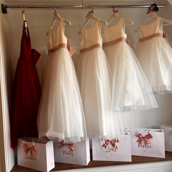 Personalised Wedding Hangers | Bride & Bridesmaid Hanger | Bridal Party ...