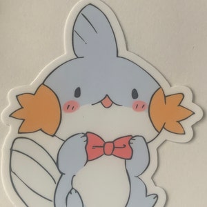 Clodsire and Wooper Vinyl Sticker - Etsy