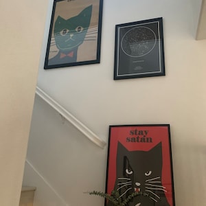 Pyramid of Cats Piramida Kotów Original Polish Poster - Etsy