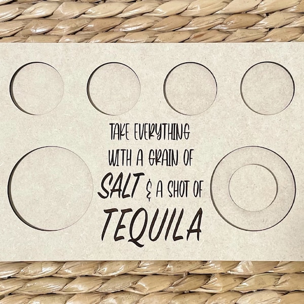 Tequila Shot Board-digital Download-glowforge-laser-svg - Etsy Canada