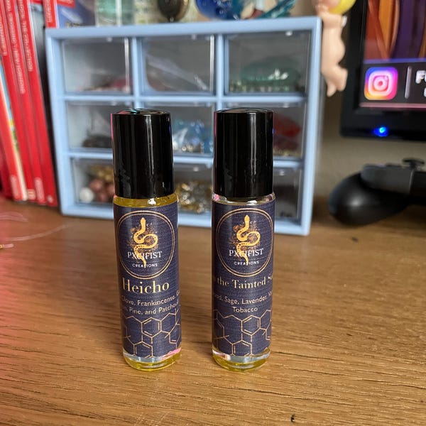 Genshin Impact Inspired Roll on Perfume Inspired by the Archons ...