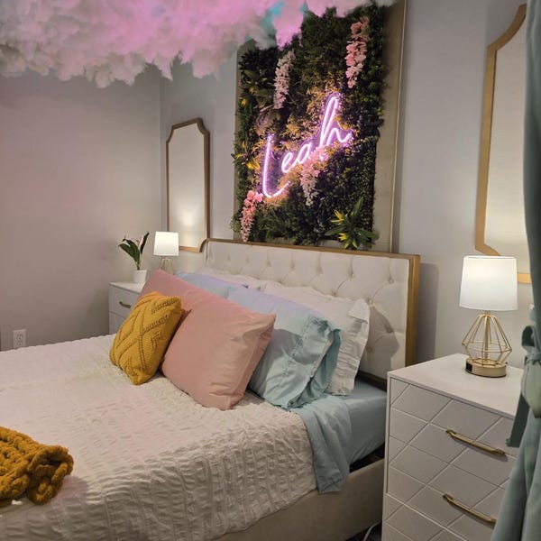 Neon Sign Custom Name, Custom Neon Sign Battery Operated, Neon Sign ...