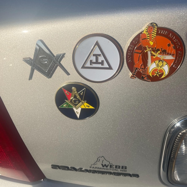 Masonic Widow "broken Column" Pin - Etsy